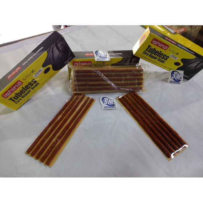 Jual Cacing Tubeless / cacing tambal ban tubeless ISHIMA 1 DUS (30 ...