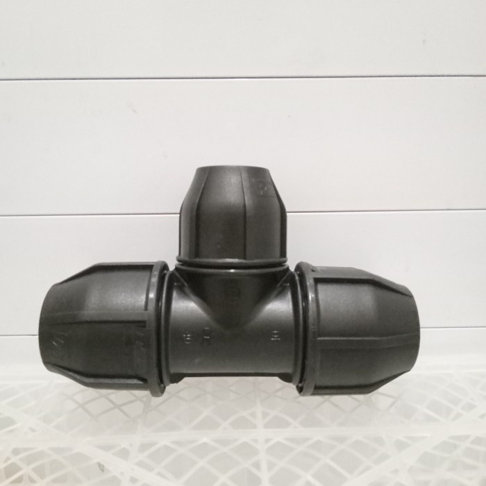 Jual Reducer tee 50mm x 20mm sambungan pipa hdpe 1 1/2 inch x 1/2 inch ...