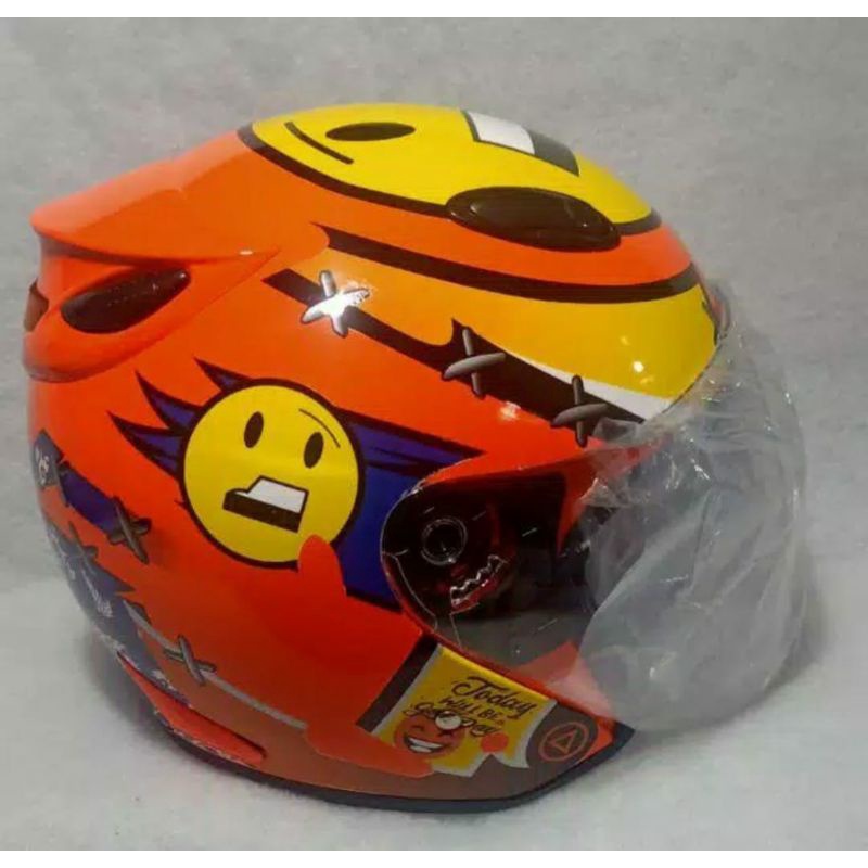Jual helm ink bermotif | Shopee Indonesia