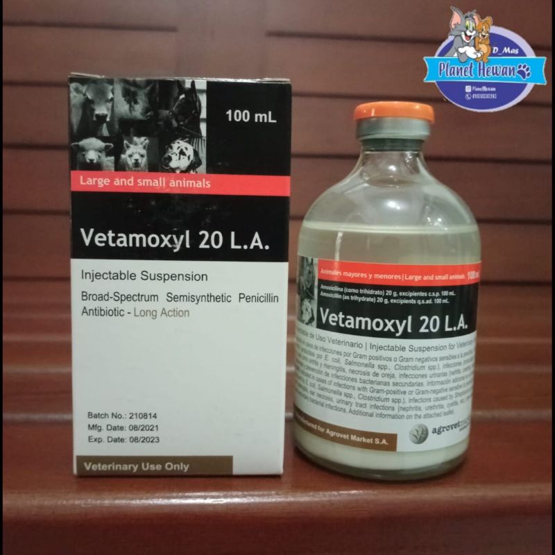 Jual VETAMOXYL 20 L.A (sama seperti BETAMOX LA) | Shopee Indonesia