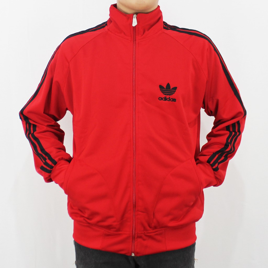 Jual JAKET FIREBIRD ATHLETICA ORIGINAL MERAH LIST HITAM SIZE M L XL XXL ...