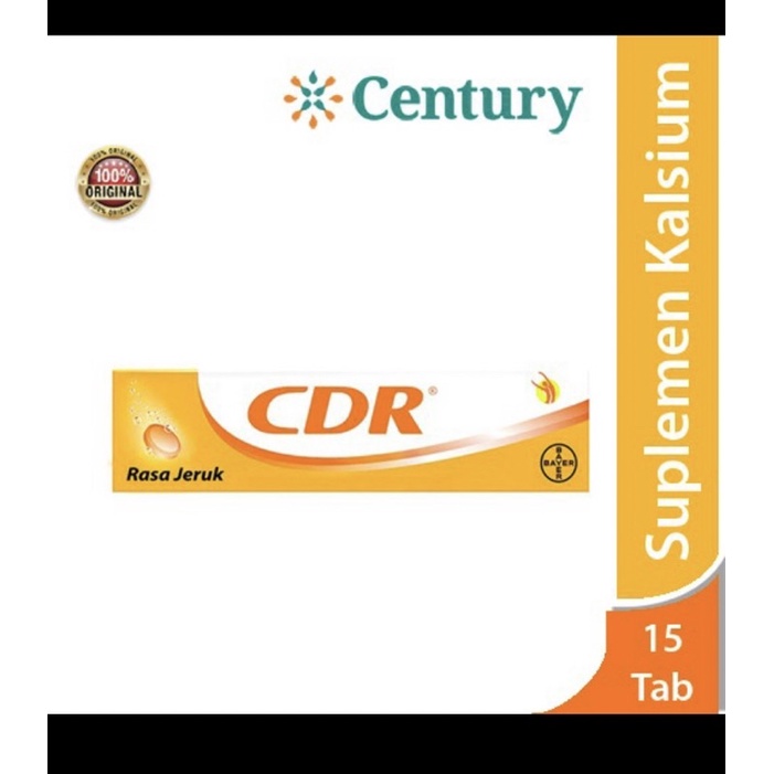 Jual CDR Calcium D-Redoxon 15's/ Vitamin / Vitamin C / Suplemen / Daya ...