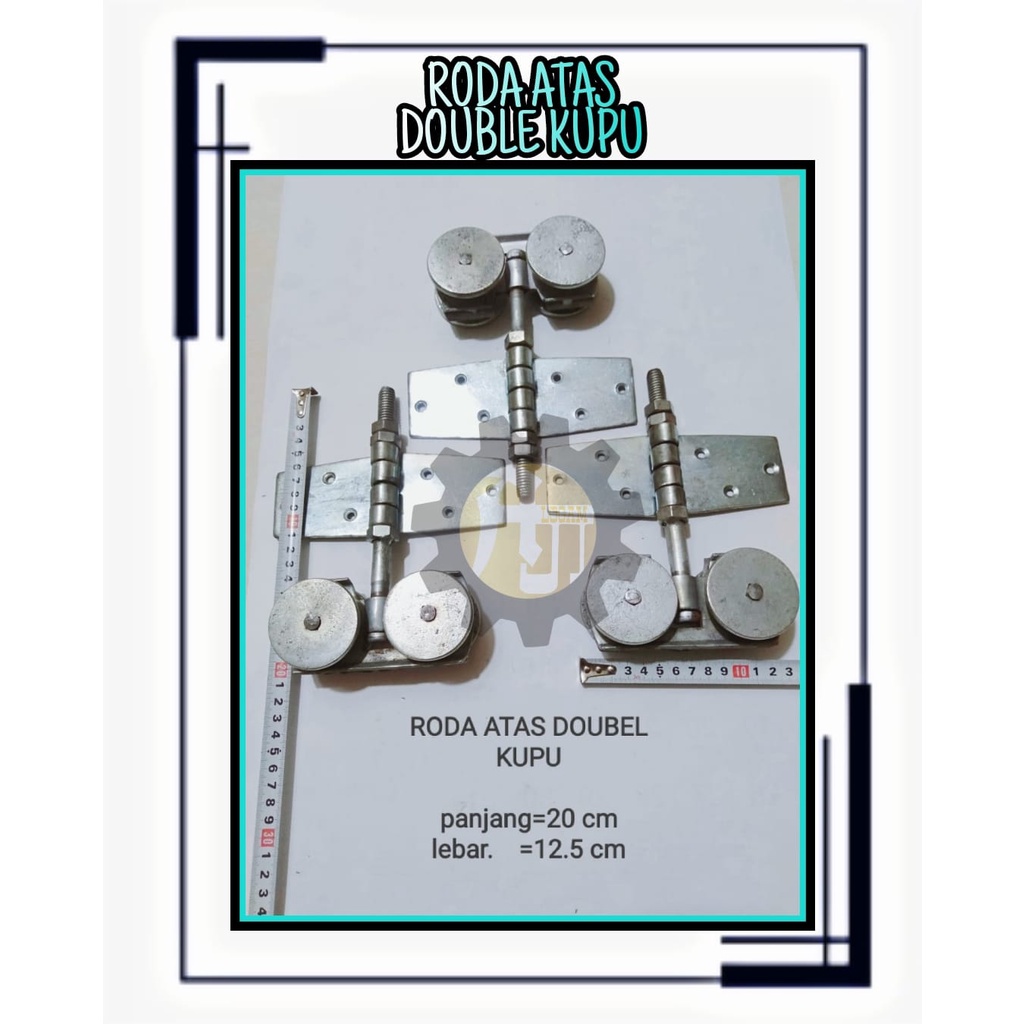 Jual RODA REL ATAS DOUBLE KUPU HENDERSON TERMURAH | Shopee Indonesia
