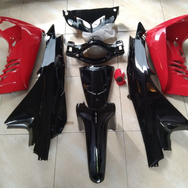 Jual cover body halus suzuki shogun 125 R shogun 125 full sett ready ...