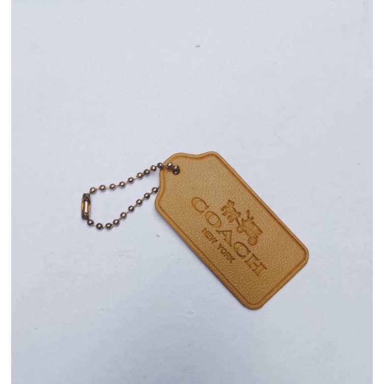 Jual NAME TAG COACH HANG TAG NEW KULIT | Shopee Indonesia