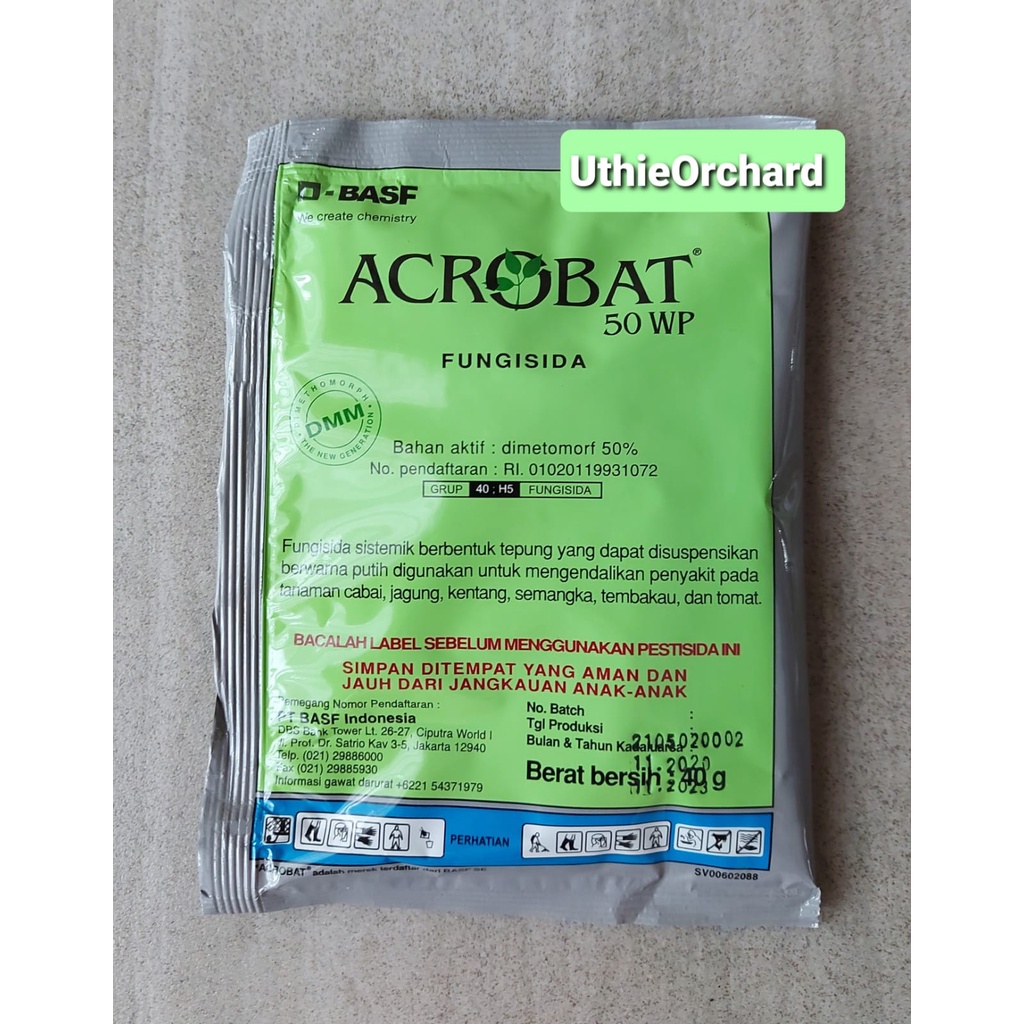 Jual Acrobat ® 50 WP Fungisida - 40 Gr | Shopee Indonesia