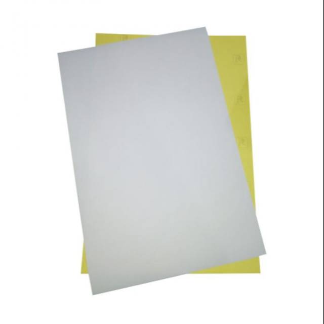 Jual Kertas Sticker Ukuran A4 HVS Matte isi 20 lembar | Shopee Indonesia