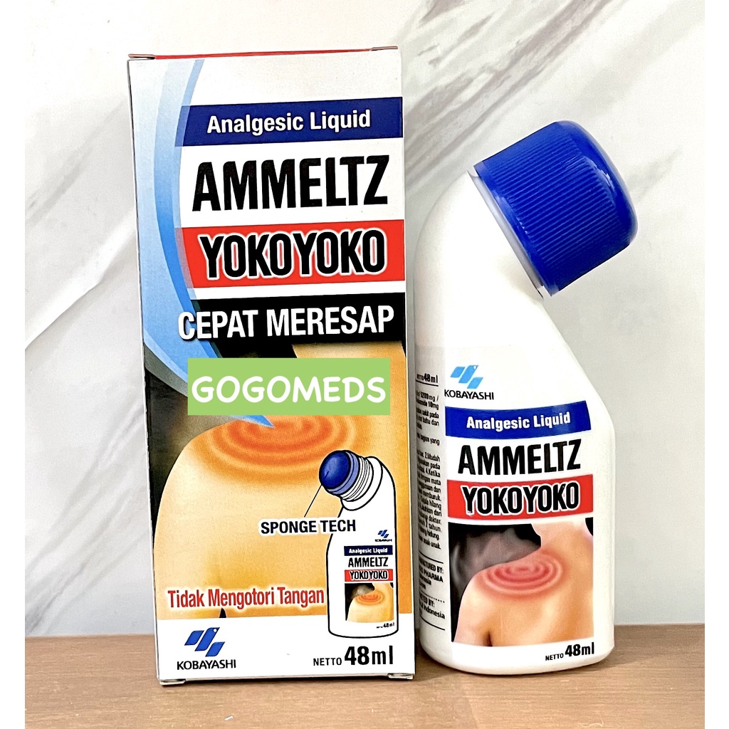 Jual AMMELTZ YOKO YOKO ANALGESIC LIQUID 48ML | Shopee Indonesia
