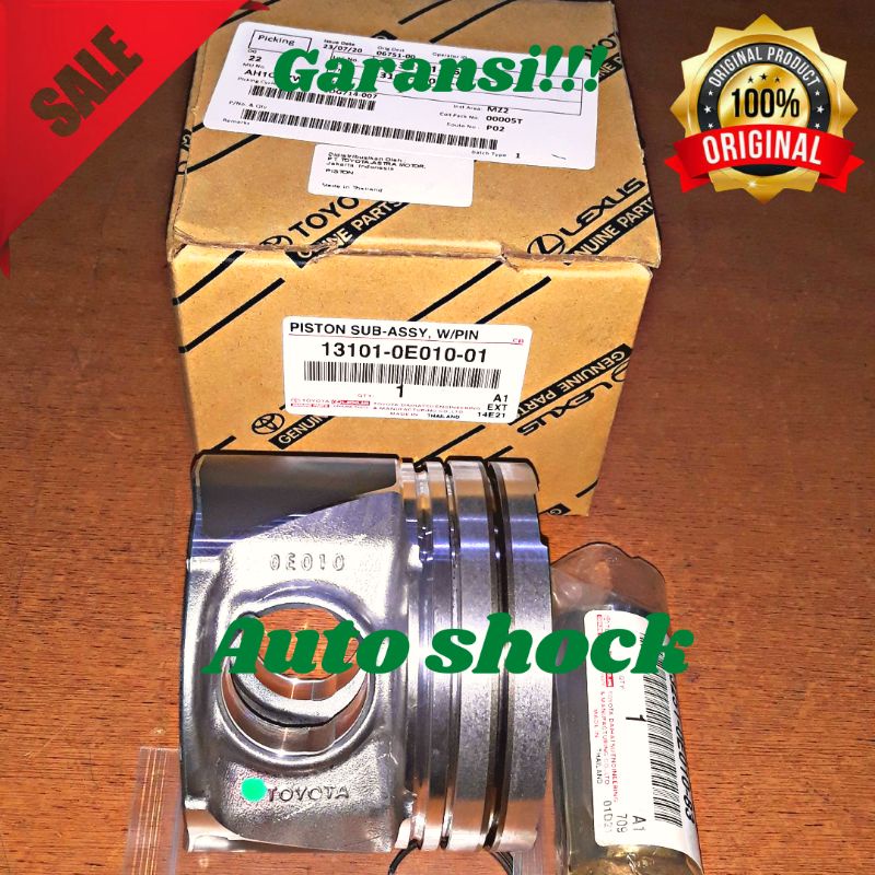 Jual PISTON HILUX REVO FORTUNER VRZ 2GD ORIGINAL 13101-0E010 | Shopee ...