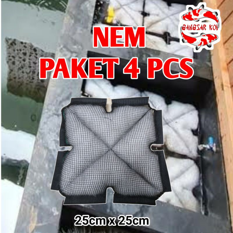Jual media filter kolam ikan koi nem water polisher 25x25 | Shopee ...
