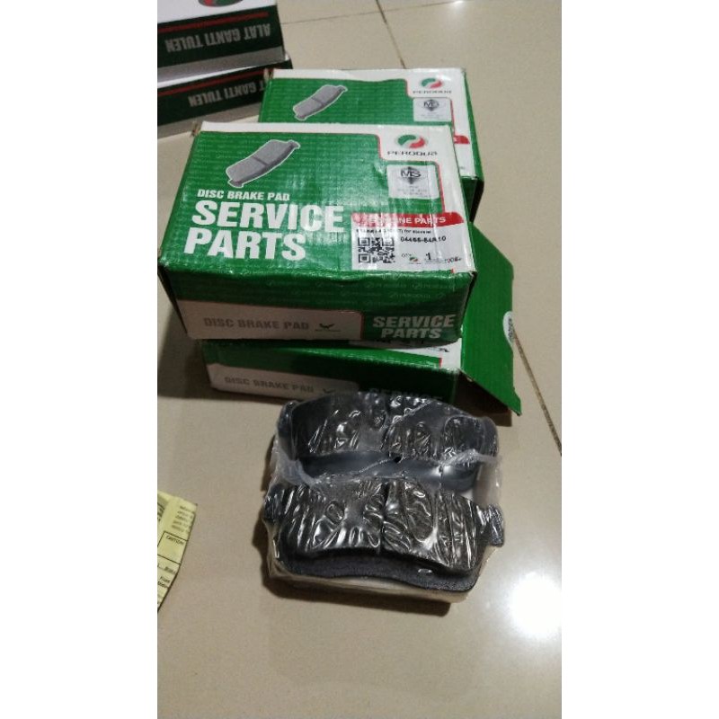 Jual Kanvas rem ( Brake Pad) Cakram Depan Asli Original Perodua utk ...