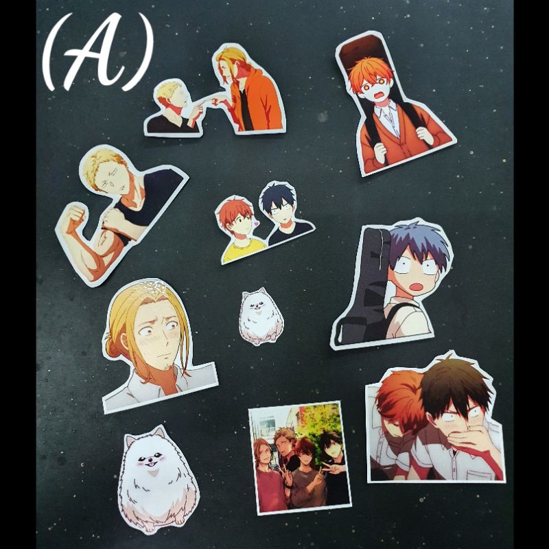 Jual stiker anime/manga GIVEN | Shopee Indonesia