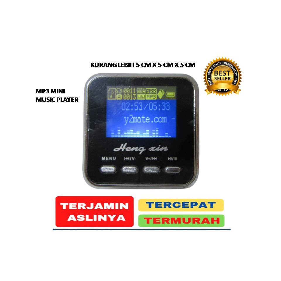 Jual MP3 Player Mini Portable Music Player | Shopee Indonesia