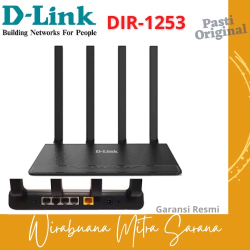 Jual DLink DIR-1253 AC1200 WiFi Gigabit Router | Shopee Indonesia