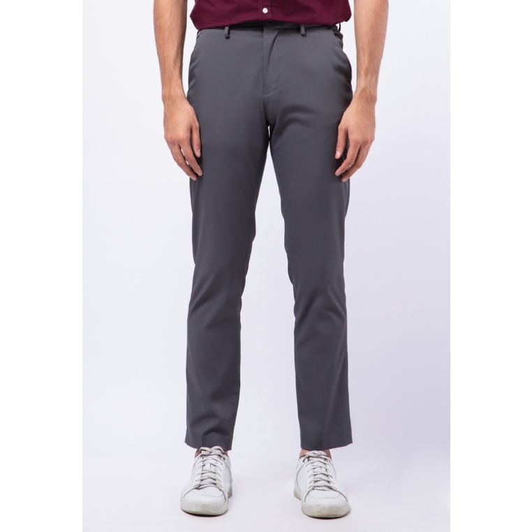 Jual Executive 4-way Stretch Formal Pants Grey | Shopee Indonesia