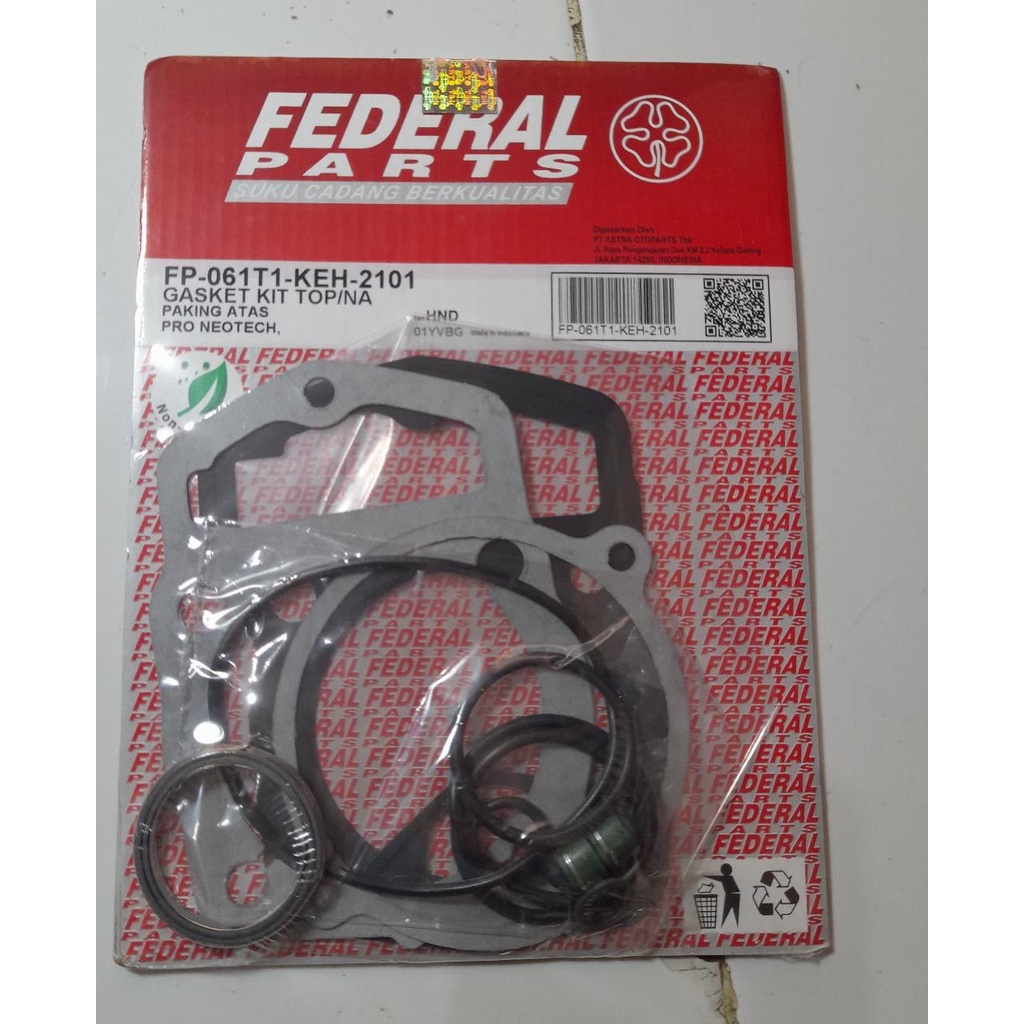 Jual Gasket Paking Top Set Topset Federal Gl Pro Neo Tech NT FP 061T1 ...