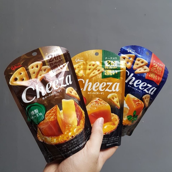 Jual Siap Krim Glico Cheeza Crackers Rasa Keju Dari Jepang - Smoke ...