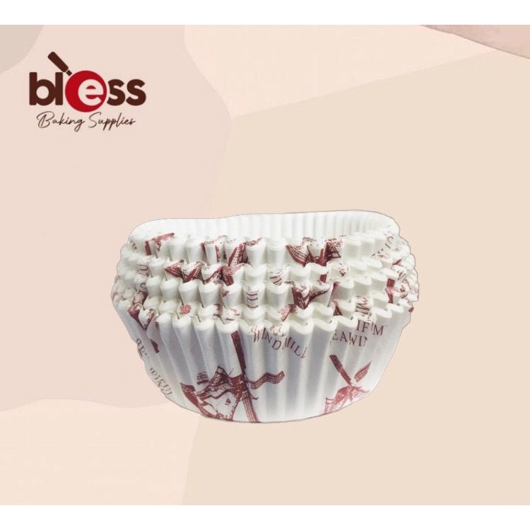 Jual PET CC ROTI BULAT /PAPER CUP CASE ROTI/ROLL ( PET BULAT ) / KERTAS ...