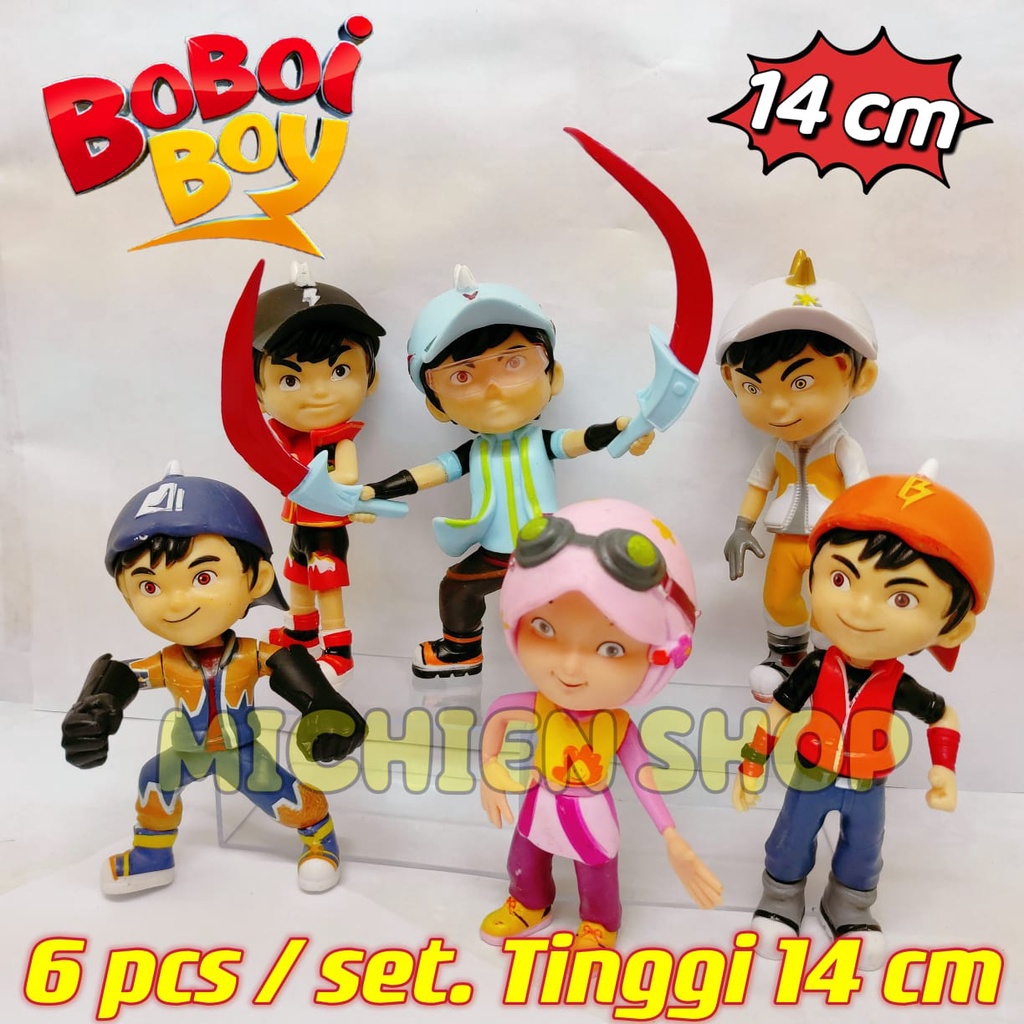 Jual Figure/Mainan Anak/Topper cake Figure Boboiboy Supra Halilintar ...