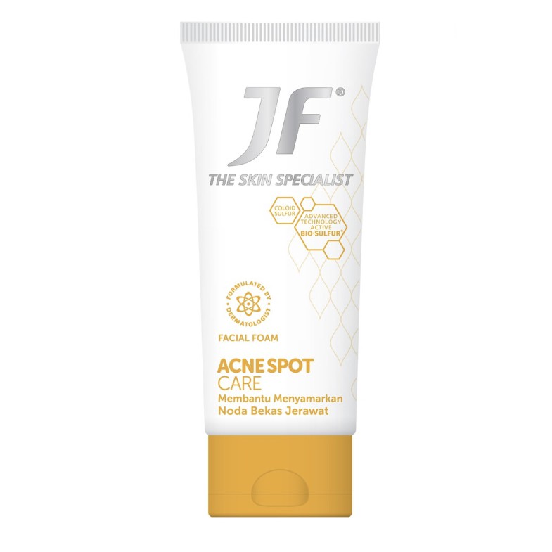Jual JF Facial Foam Anti Acne / Acne Spot Care / Acne Protect 70gr ...