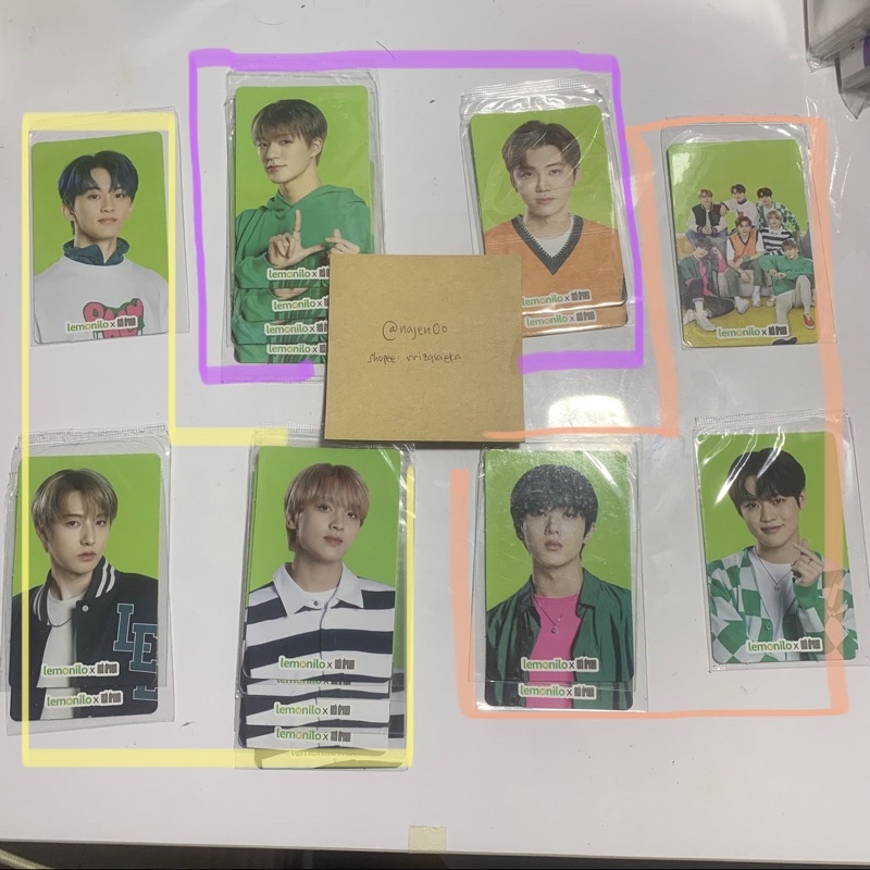 Jual Pc Photocard Lemonilo x Nct Dream Mark Renjun Jeno Haechan Jaemin ...
