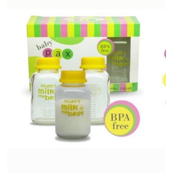 Jual Baby Pax Botol Kaca Asi 150ml | Shopee Indonesia