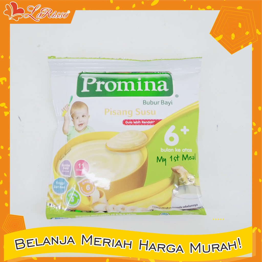 Jual PROMINA BUBUR BAYI 20GR RASA PISANG SUSU SACHET (8'S) | Shopee ...