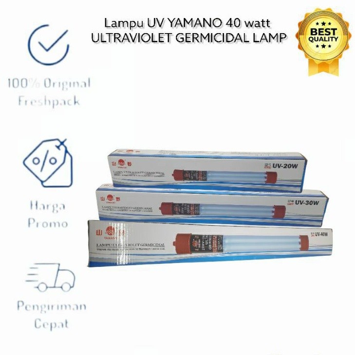 Jual Lampu uv ultraviolet 20w 30w 40w Yamano untuk kolam ikan koi | Shopee Indonesia