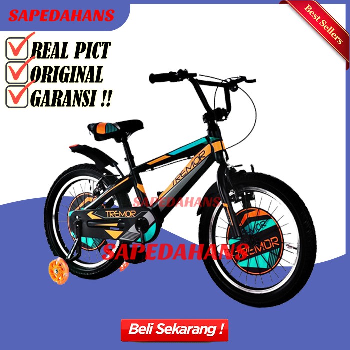 Jual Sepeda Anak Sepeda Anak Laki Laki Sepeda BMX Murah 16 Tremor TM ...