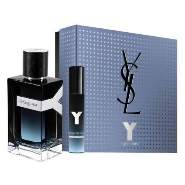 Jual Yves Saint Laurent YSL Y Men EDP SET | Shopee Indonesia