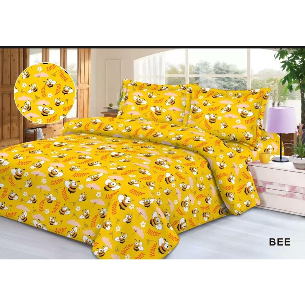 Jual seprei karakter honey bee limited edition | Shopee Indonesia