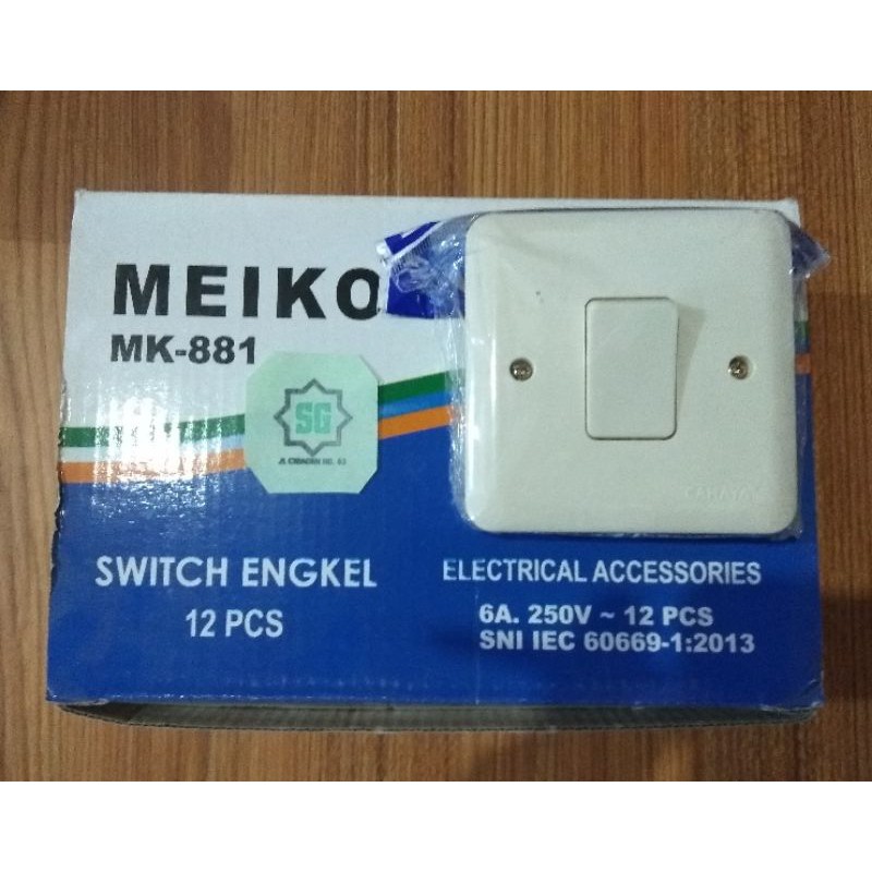 Jual SAKLAR.ENGKEL.IB.MEIKO.MK-881 | Shopee Indonesia