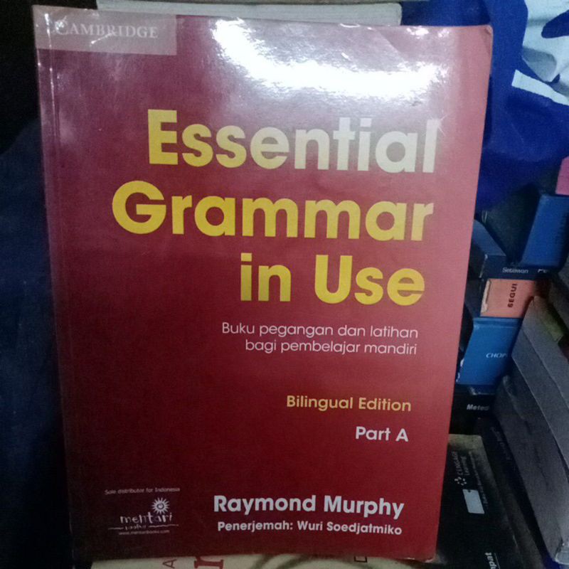 Jual essentials grammar in use buku pegangan dan latihan bagi ...