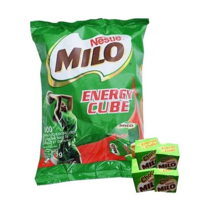 Jual Snack Milo Energy Cube Isi 100 Pcs Impor Malaysia | Shopee Indonesia