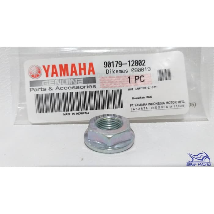 Jual Mur Kruk As Jupiter, RX King 90179-12802 Yamaha Genuine Parts ...
