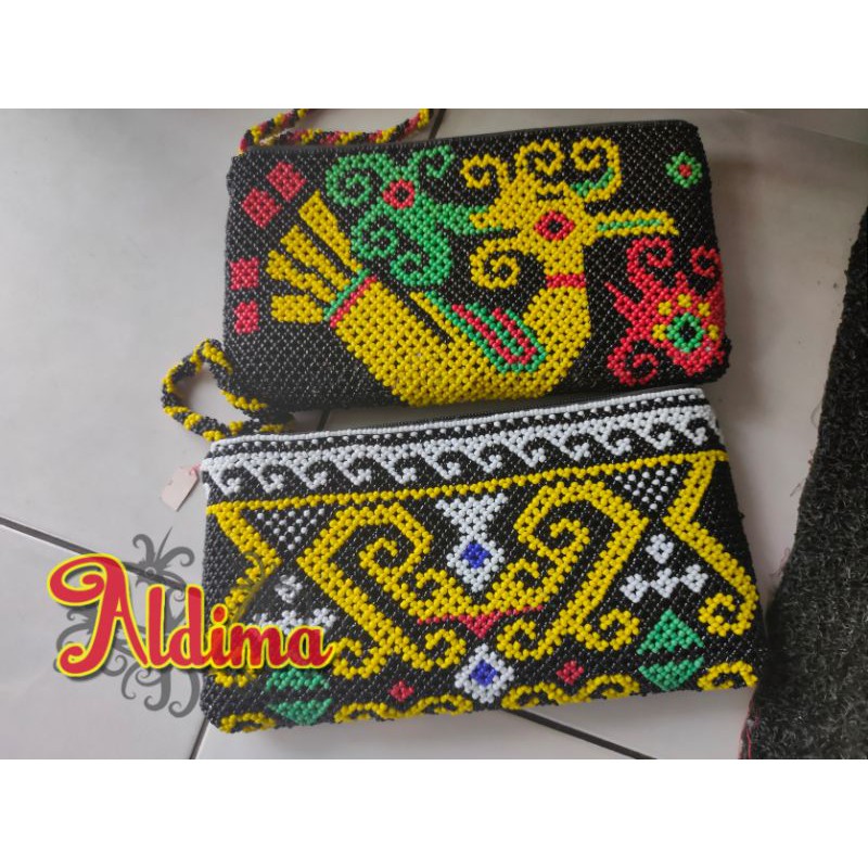 Jual dompet/tas manik selempang Dayak(tangggung) | Shopee Indonesia