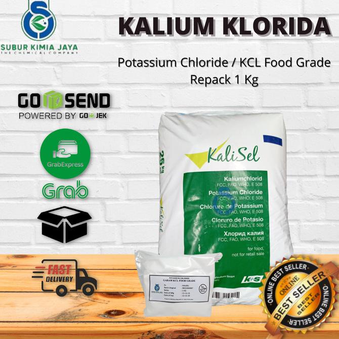Jual Garam Kalium Klorida FOOD GRADE / Potassium Chloride / KCL putih ...