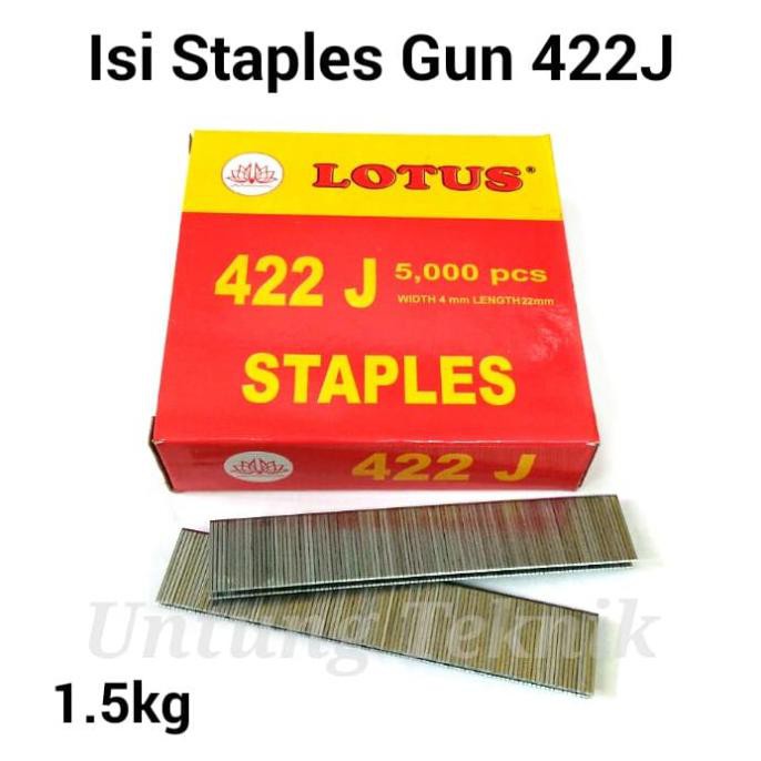 Jual LOTUS 422J STAPLES GUN TACKER - ISI STAPLES TEMBAK EXCLUSIVE ...