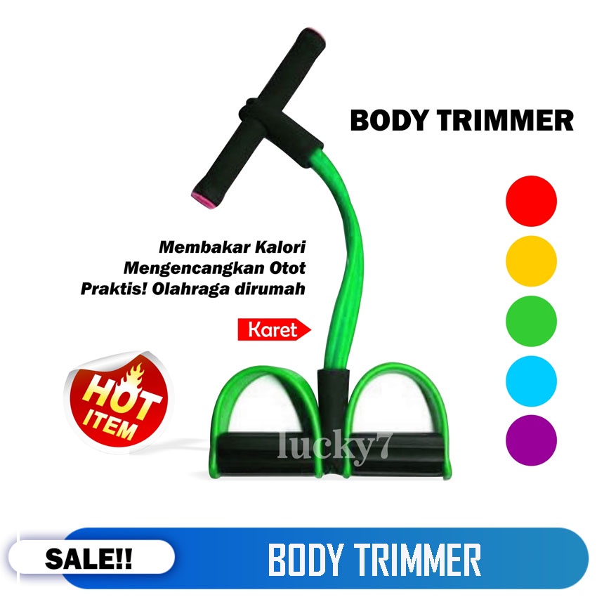 Jual LUCKY77 - [ BISA COD ] Body Tummy Trimmer Alat Fitness / Alat ...