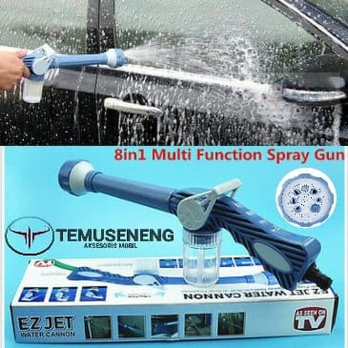 Jual Alat Semprot Air Sabun Busa Cuci Mobil Motor Sprayer 8 Mode Ez ...