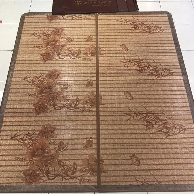 Jual Tikar Bambu Import Tatami uk 180 x 200 cm | Shopee Indonesia