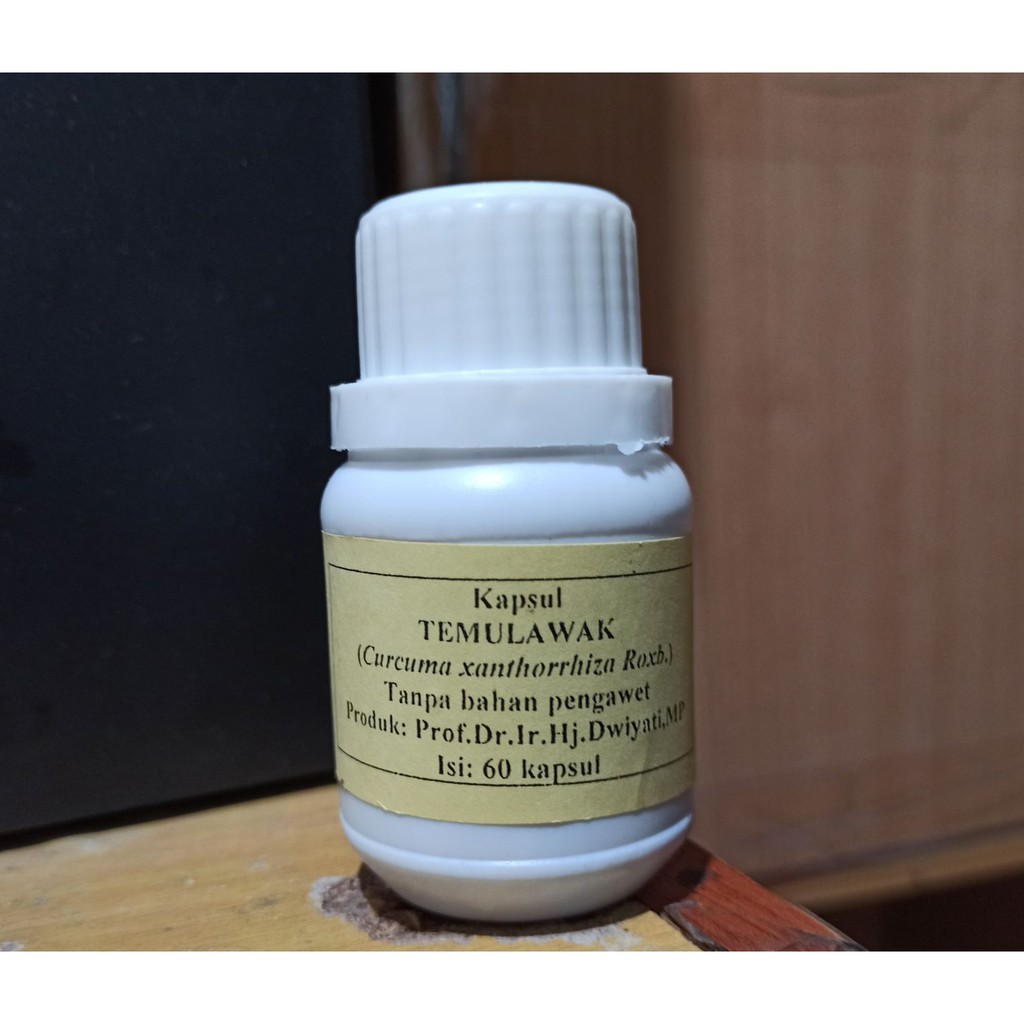 Jual Kapsul Temulawak Isi 60 Curcuma Prof Dwiyati – Herbal Untuk Hati ...