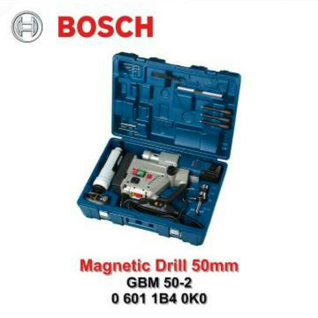Jual Mesin Bor Magnet Drill 50mm Bosch GBM 50-2 ( NEW ) | Shopee Indonesia