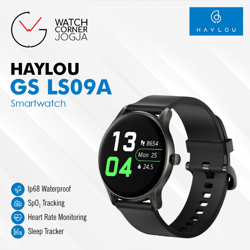 Jual Haylou GS LS09A SpO2 IP68 1.28" Full HD Screen ORIGINAL Smartwatch ...