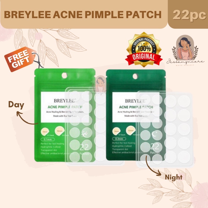 Jual BREYLEE - Acne Pimple Patch Day/Night | FREE GIFT | Shopee Indonesia