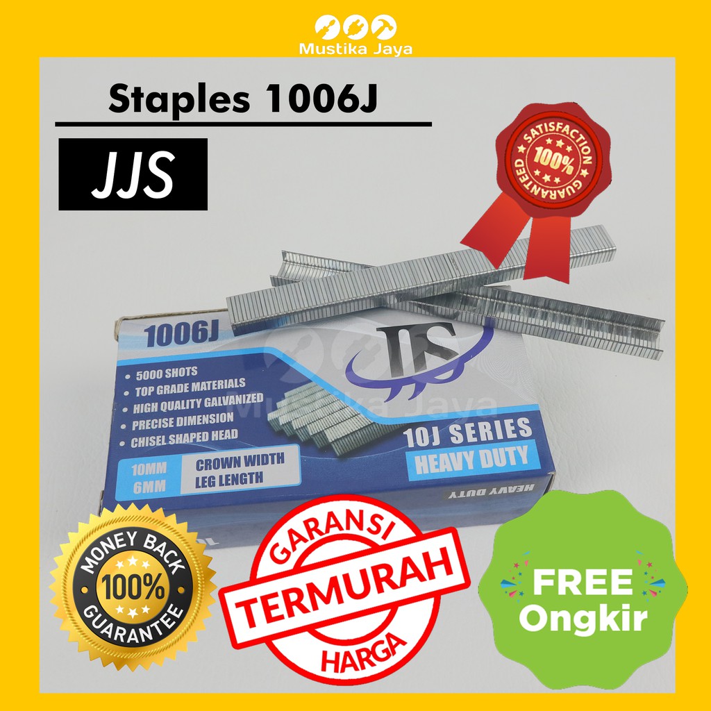 Jual Staples 1006J Atau Staples U 1006J JJS Bukan Paku Tembak Murah ...