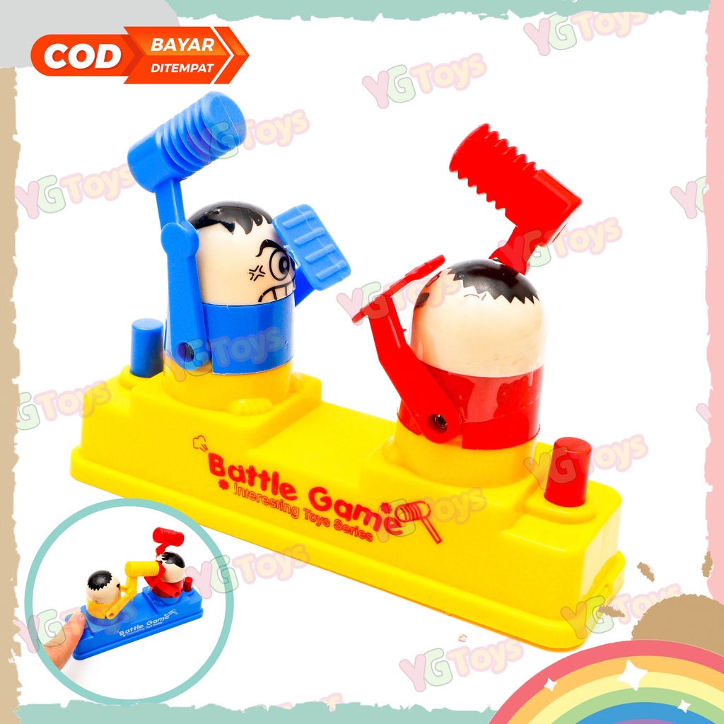 Jual YGtoys Mainan Anak Battle Game Hammer Game Mainan Keluarga Seru ...