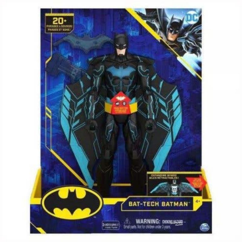 Jual DC Comics Bat Tech Batman 12 Inch Sayap dengan 20+ Sound dan Light ...
