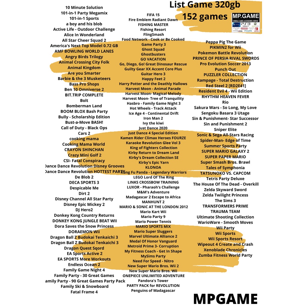 Jual Nintendo Wii 500gb Disk Full Games / Gamecube Game Cube Garansi 3 ...