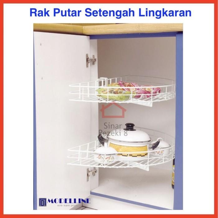 Jual Rak Modelline B105A Putar Setengah Lingkaran Dapur / Sudut 180 ...